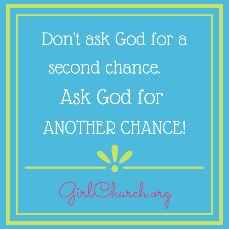 The God of Another Chance – Girl Church
